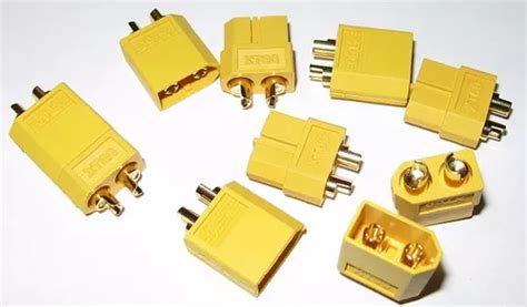 Xt60 Conector Arduino Drones Raspberry Pack 4 Unidades Cuotas Sin Interés