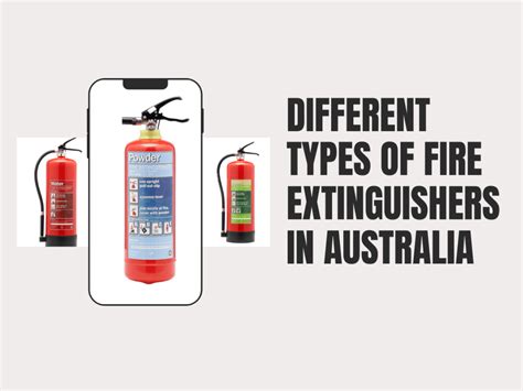 Different Types Of Fire Extinguishers In Australia