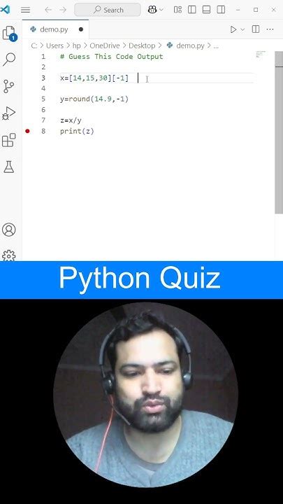 try to guess the output before i run the code learnpythononline python programming coding