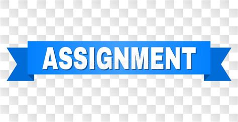 Assignment Banner Stock Illustrations 1130 Assignment Banner Stock