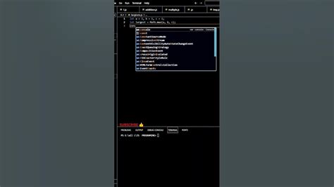 Find The Largest Of Three Numbers In Javascript For Beginnersshorts Javascript Youtube