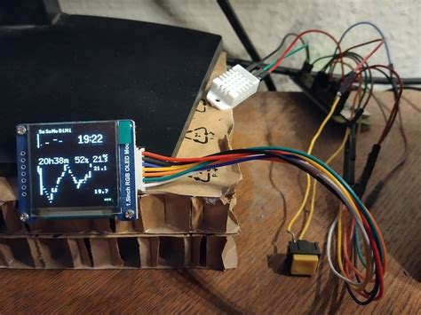 Raspberry Pi 0 W Sensors Oled Display Temperature Monitoring And Calendar