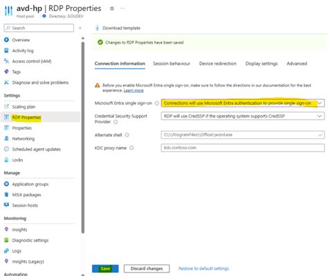 Onedrive And Remoteapp Avd Jean Loup And Azure
