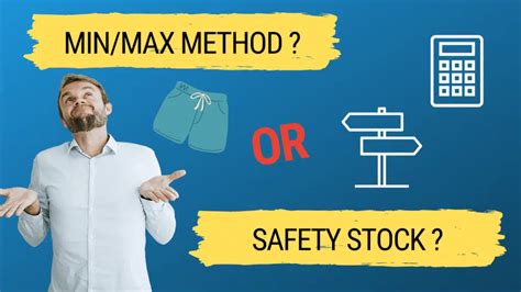 optimizing inventory min max method or safety stock