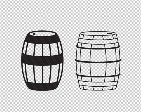 Barrel Svg Barrel Vector Barrel Clipart Wood Barrel Svg Wine Svg