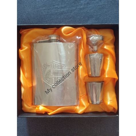 ขวดเหล้าสแตนเลสแบบพกพา ขนาด8ออนซ์ Shopee Thailand