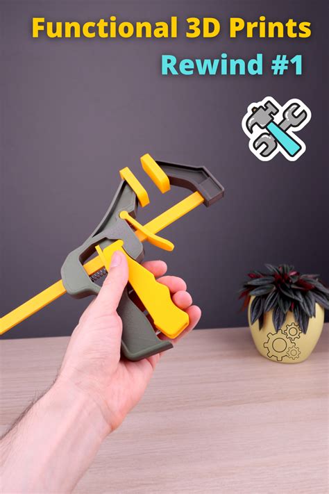 Functional 3d Prints Rewind 1 3d Printing Prints Jar Crafts