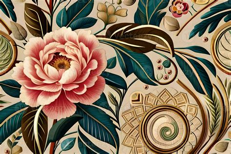 Seamless Background With Flowers 23790941 Stock Photo At Vecteezy