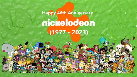 Happy 46th Anniversary Nickelodeon By Tagirovo On Deviantart