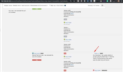 Xray 4802 Icons Associated With Remote Defects Dont Appear In The Traceability Report Xblend