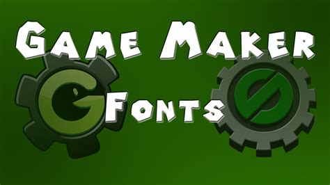 Game Maker Tutorial Using Fonts Youtube