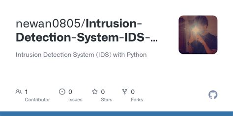Github Newan0805intrusion Detection System Ids With Python Intrusion Detection System Ids