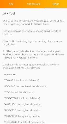 GFX Tool Pro Game Booster Mod APK Free Download