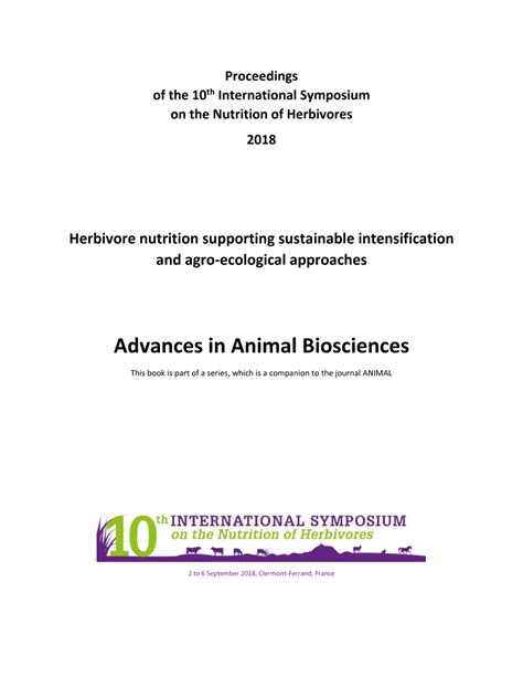Pdf The Management Of Herbage Allowance Improves Beef Cattle