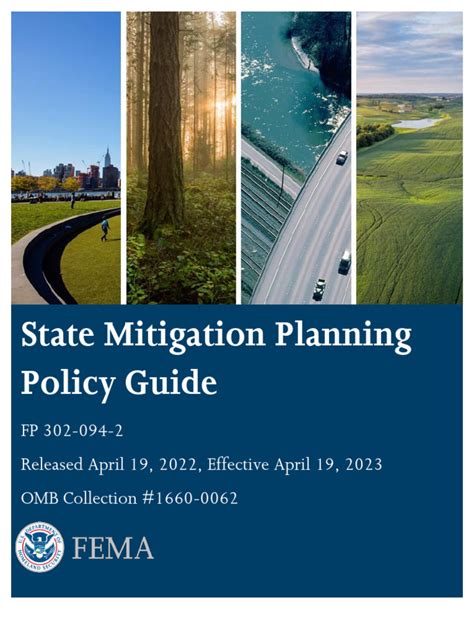 Fema State Mitigation Planning Policy Guide 042022 Pdf