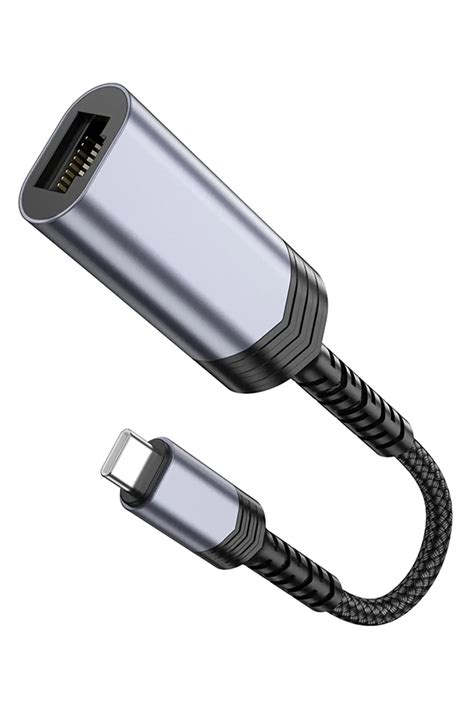 Ua26 Tak Çalıştır Type C To Rj45 100 Mbps Ethernet Dönüştürücü Hub