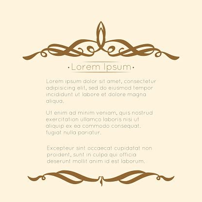 Greeting Card Borders Templates