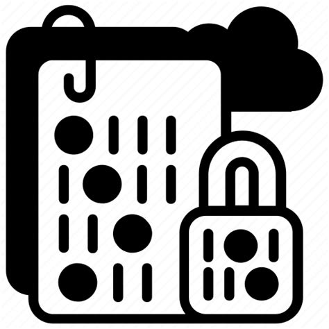 Cloud Encryption Data Cipher Texting Storage Icon Download On Iconfinder