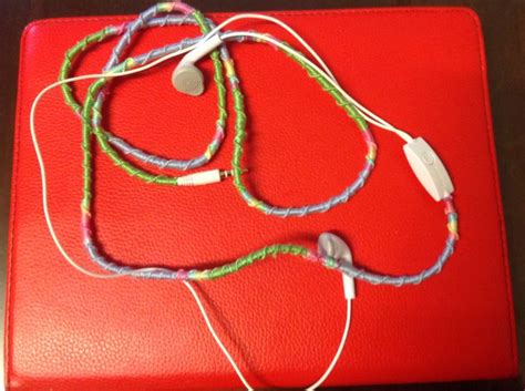 DIY Earphone Wrapping Earphones Wrap Earphone Wraps