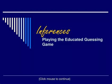 Ppt Inferences Powerpoint Presentation Free Download Id2595198