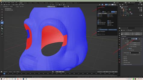 Modeling Weird Results Using Solidify Tool Blender Stack Exchange