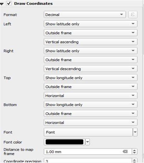 Frame Settings Under The Draw Coordinates Properties Change The Download Scientific Diagram