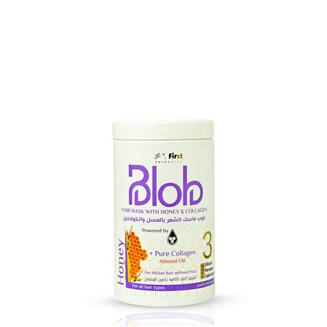 Blob Hair Mask With Honey And Collagen First Cosmetics