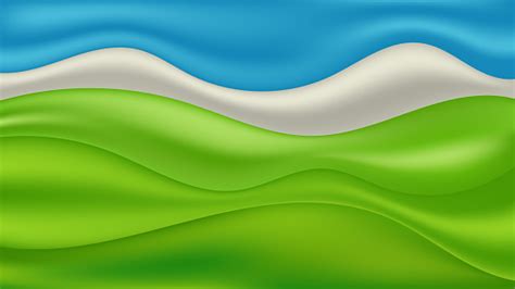 추상 3d 녹색과 파란색 액체 또는 유체 그라디언트 웨이브 흐르는 모양 배경 텍스처 배경 주제에 대한 스톡 벡터 아트 및 기타 이미지 배경 주제 0명 3차원 형태