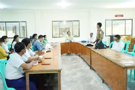 သံတွဲ၌ သဘာဝဘေးအန္တရာယ် စီမံခန့်ခွဲမှုလုပ်ငန်းကော်မတီ လုပ်ငန်းညှိနှိုင်း