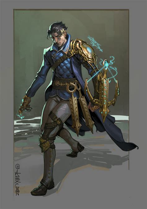 Artstation The Artificer Personal Character Dungeons And Dragons