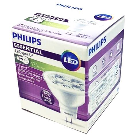 Jual Lampu Halogen Led Spot Philips Watt Watt W V Tusuk Mr Mr Shopee Indonesia