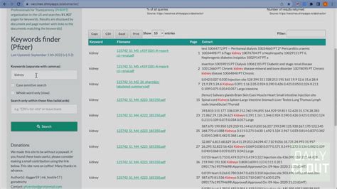 How To Use The Abstractor Tool To Search Pfizer Documents And Data