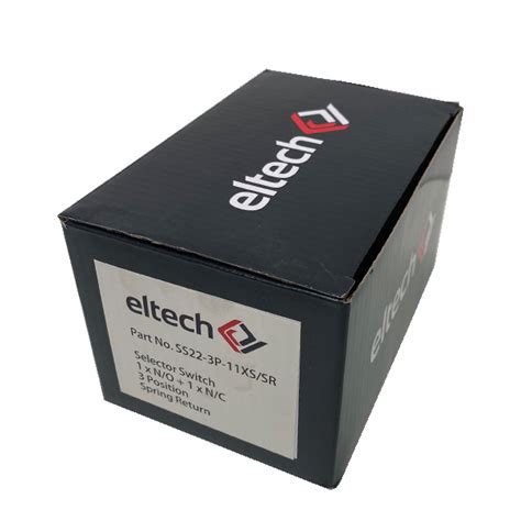 Selector Switch X N O X N C Position Spring Return Eltech