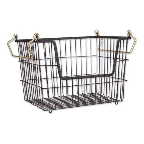 Wire Mesh Stackable Bins At James Velarde Blog