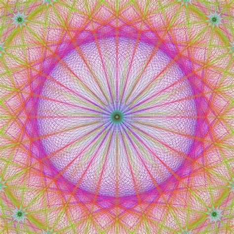 螺旋彩色万花筒分形设计背景图片 矢量粉色和淡黄色螺旋万花筒分形设计背景素材 高清图片 摄影照片 寻图免费打包下载