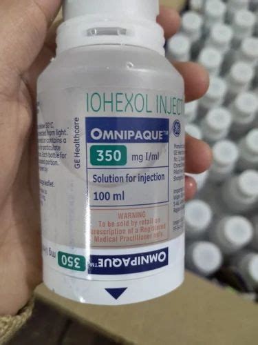 Omnipaque 350 Mg 100 Ml Injection At ₹ 1250 Bottle Omnipaque Injection In New Delhi Id