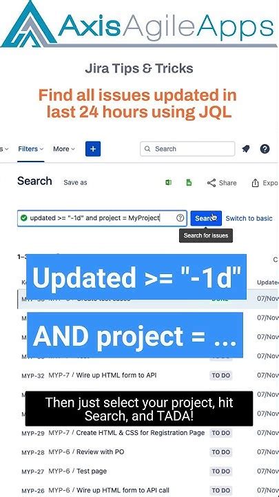 jql find all issues updated in the last 24 hours shorts youtube