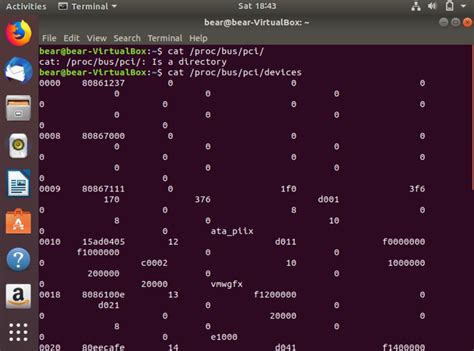 Pci Device Access Using Proc Sys File System