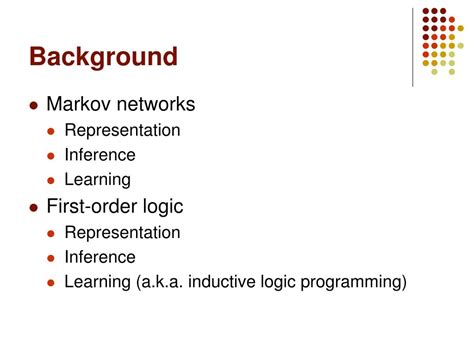 Ppt 10 803 Markov Logic Networks Powerpoint Presentation Free Download Id1397618