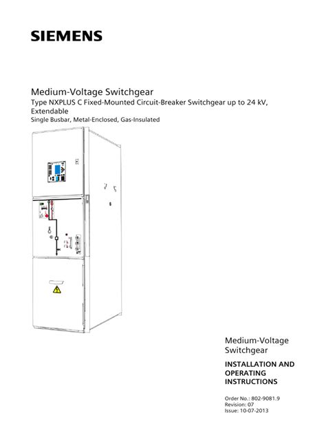 Medium Voltage Switchgear Pdfdrive Pdf Personal Protective