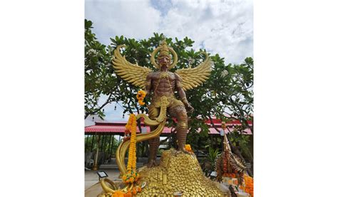 วัดบางกระดี พญาครุฑ ปางประทานทรัพย์ อีก 1 วัดในจังหวัดปทุมธานีที่ควรมา ตลาดสายมู เดินทางขอพร