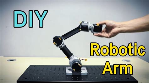 Diy 6 Axis Small Robot Arm The Body Is 2kg And The Load Is 1kg Youtube