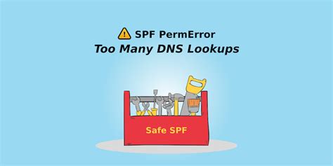 How To Fix SPF PermError Too Many DNS Lookups DMARCLY
