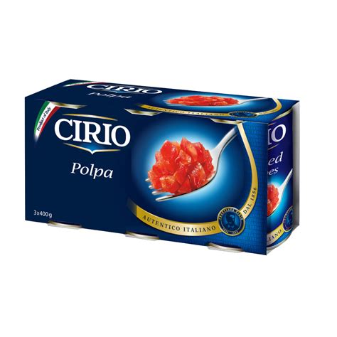 Cirio Polpa Cluster Pack 3 X 400g Malaysia Fmcg Supplier