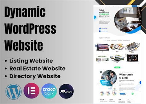 build dynamic wordpress website with crocoblock jetengine by web dev