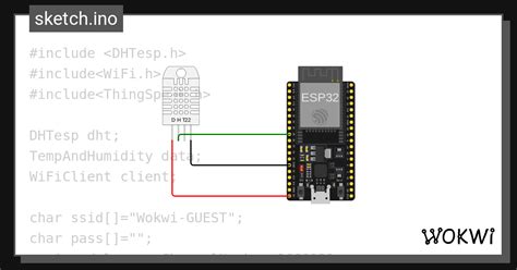 Dht Sensor Wokwi Esp32 Stm32 Arduino Simulator