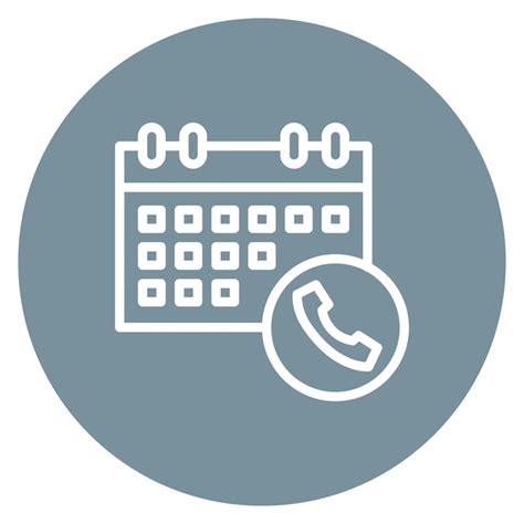 Premium Vector Schedule A Call Icon Vector Image Can Be Used For Contact Us