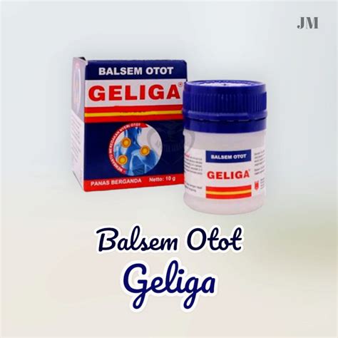 Geliga Balsem Otot 20g Lazada Indonesia