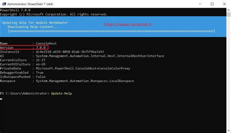 powershell 7 0 testerlab le idee di ninorctn