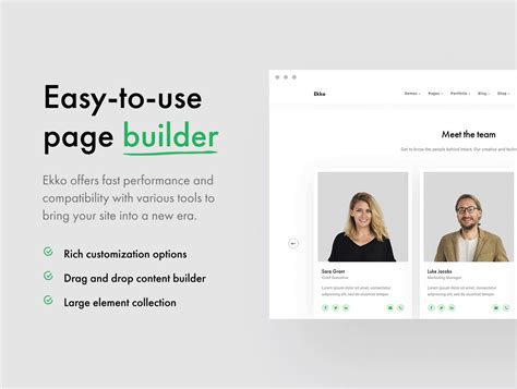 Ekko Multi Purpose Wordpress Theme With Page Builder